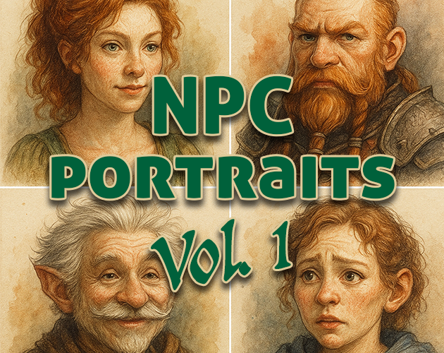 NPC Portraits - Vol. 1 by Fenix Games Studio