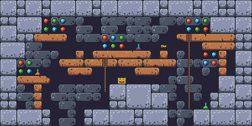 Temple Platformer Tileset [16x16][FREE] by RottingPixels