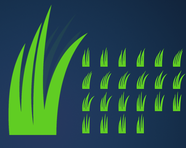 2D Simple Grass Animation – Wind Sway Spritesheet by SR Studios Kerala