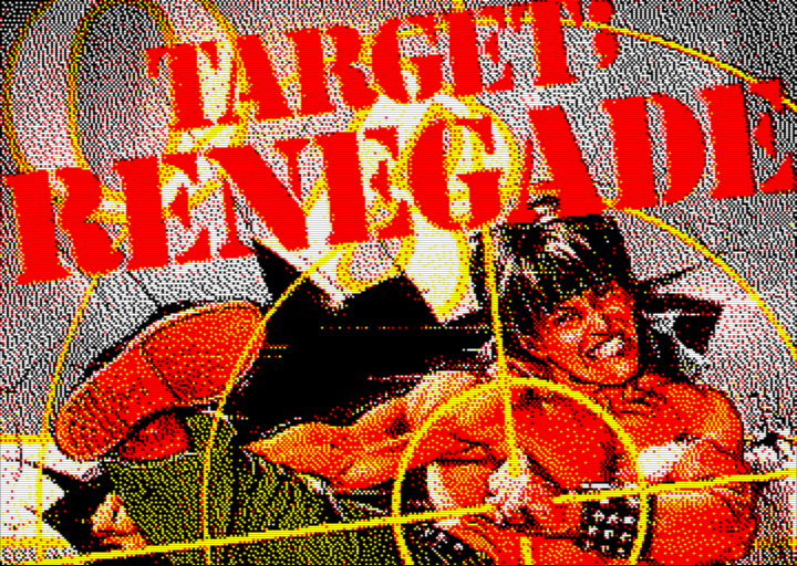 Target Renegade (Amstrad PCW / PCW Plus) by EnriqueGGalvez