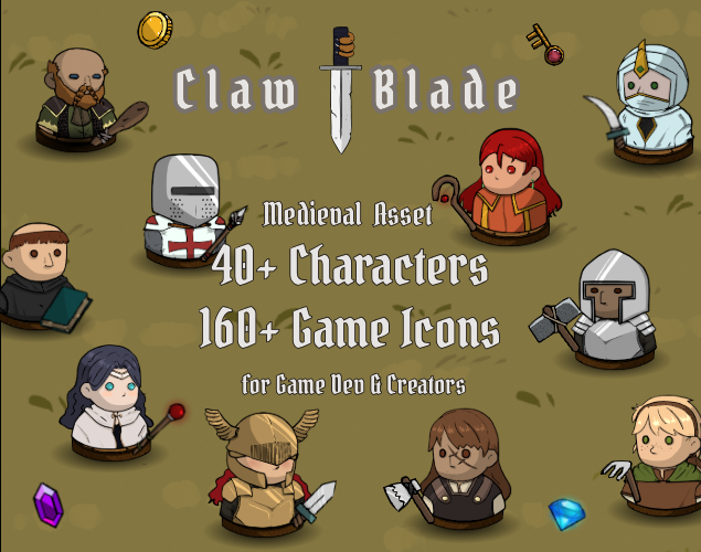 Claw & Blade - Medieval Fantasy Asset Pack - Release Announcements ...