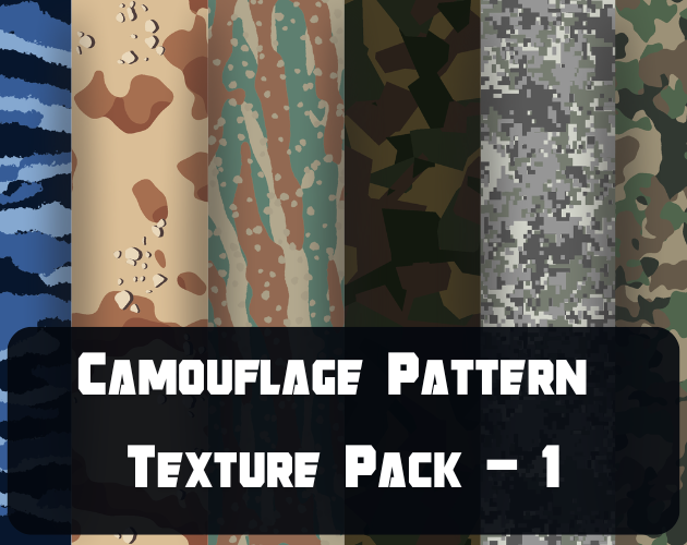 Camouflage Texture Pack - 1 by SnowyCocoon