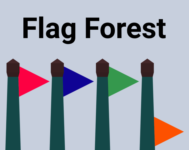 Flag Forest by Alex Garbus, HAPPYmoon