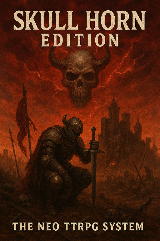 The Neo TTRPG System - Skull Horn Edition by Steven Saunders