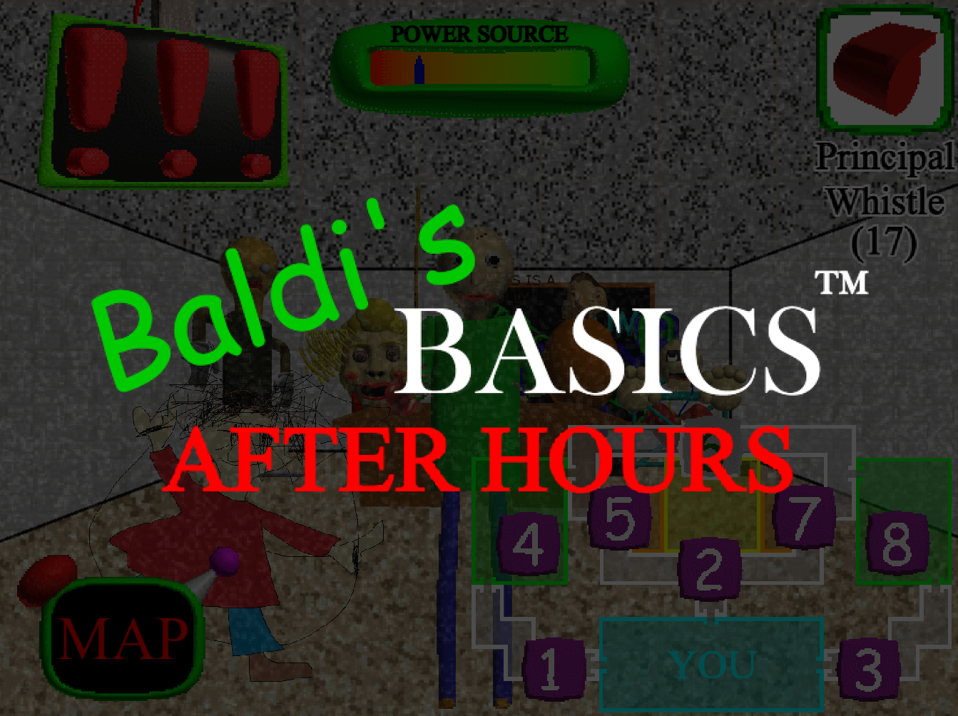 Version 1.1 is available now! - Baldi's Basics After Hours by M. Pete ...