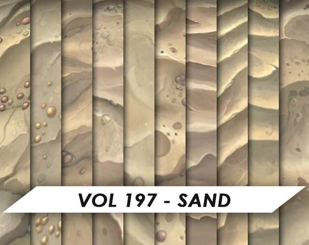 Stylized Textures – Vol 197 – Sand by oleekconder