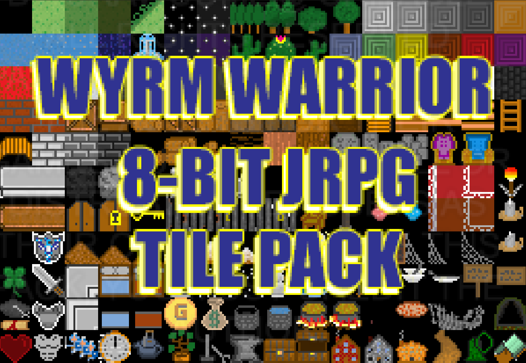 Critacle 8-Bit JRPG 16x16 Tile Pack - Over 200 tiles! by crawsome