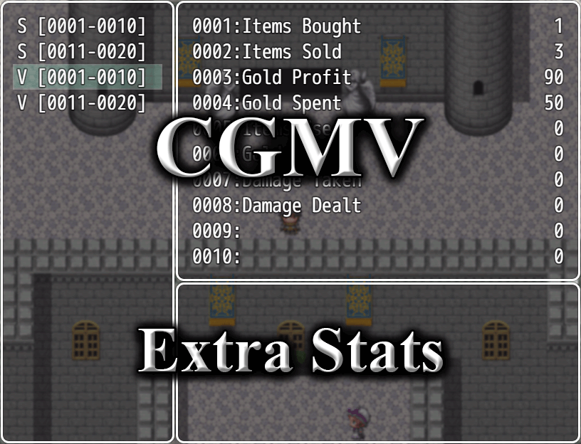 CGMV Extra Stats for RPG Maker MV by Casper Gaming