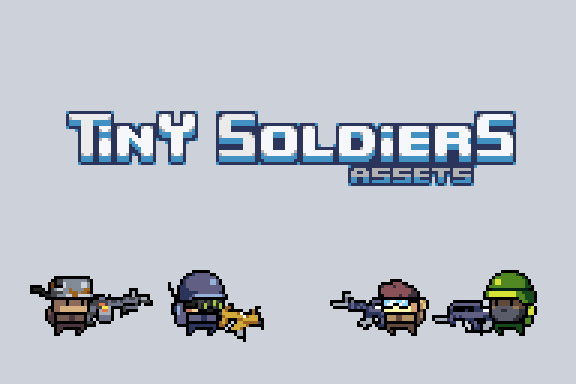 Tiny Soldiers Assets by Alb_pixel Store