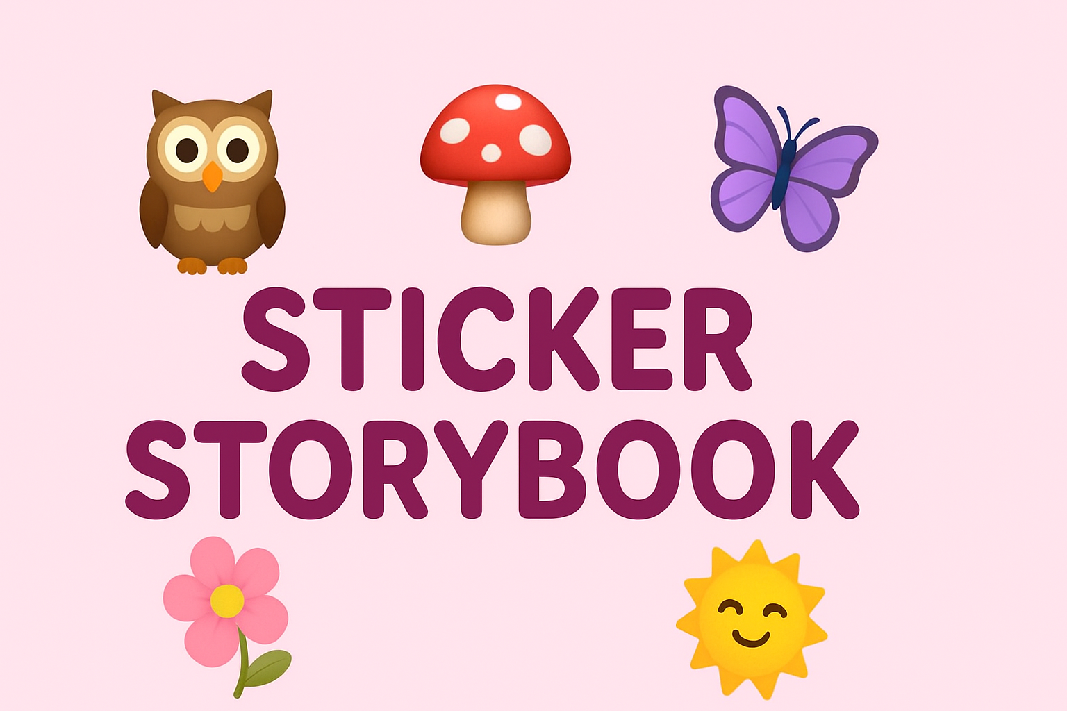 Sticker Storybook: Forest Fun by yt0302