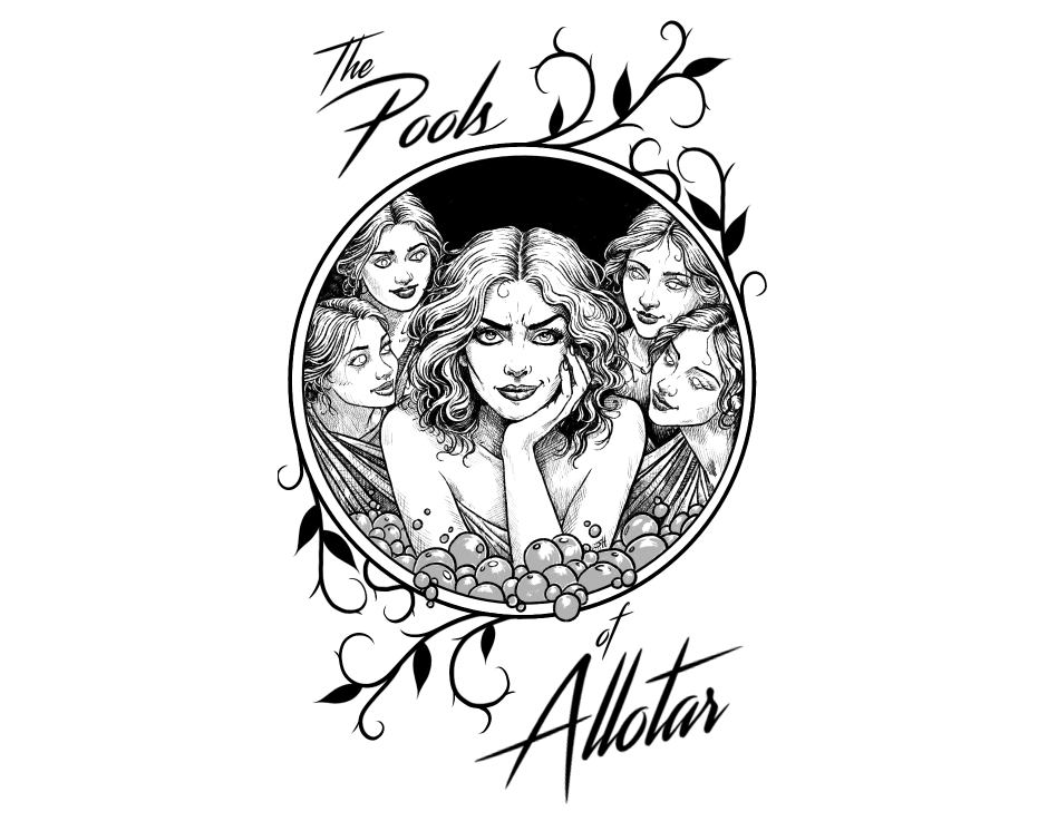 The Pools of Allotar for Shadowdark RPG by Jordan Rudd