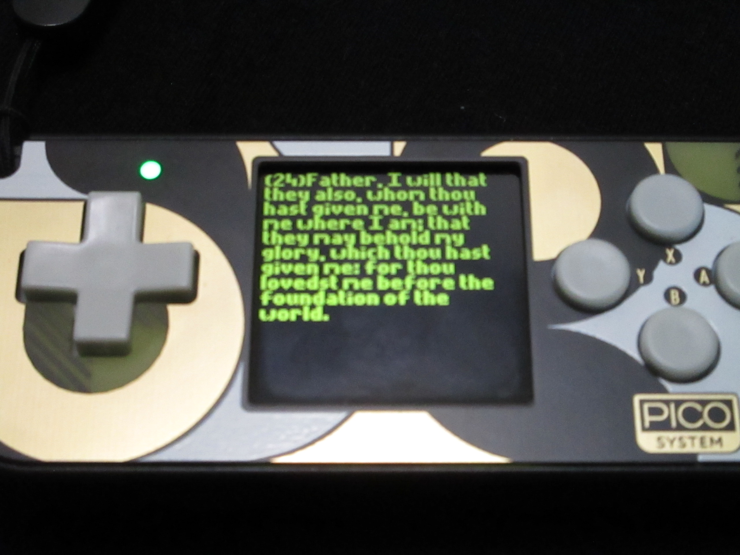 PicoSystem Bible Tool by Greatnessguru