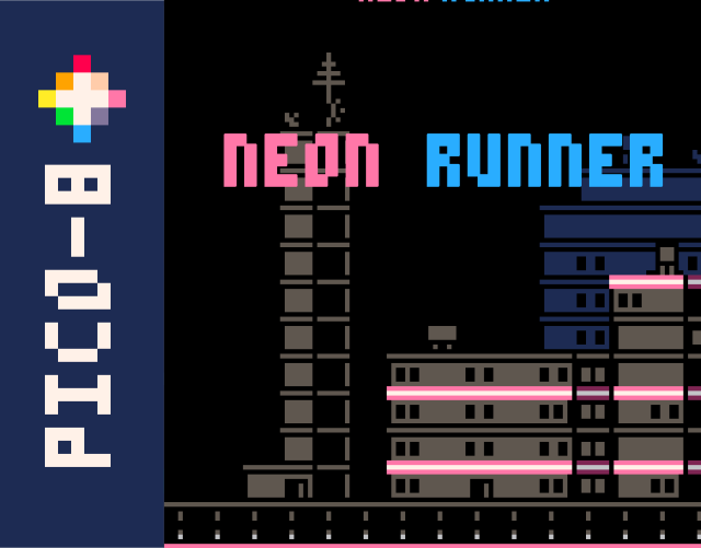Neon Runner by Achie