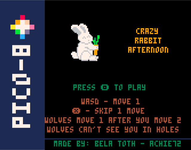 Crazy Rabbit Afternoon by Achie