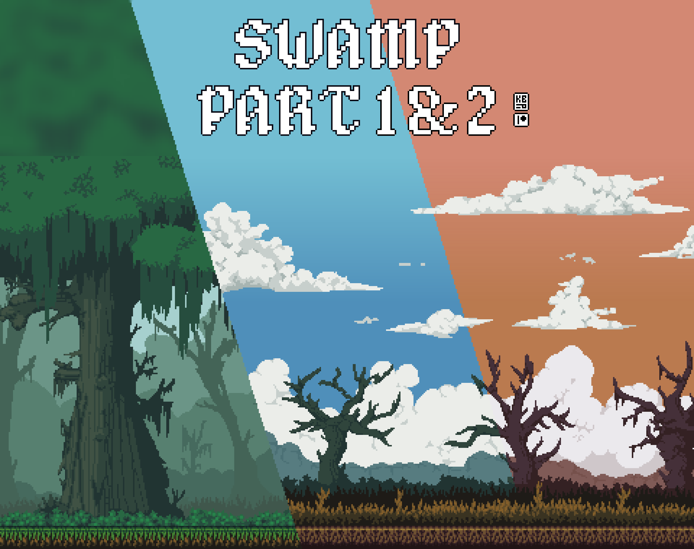 Swamp - Part 1 & 2 by KBPixelArt