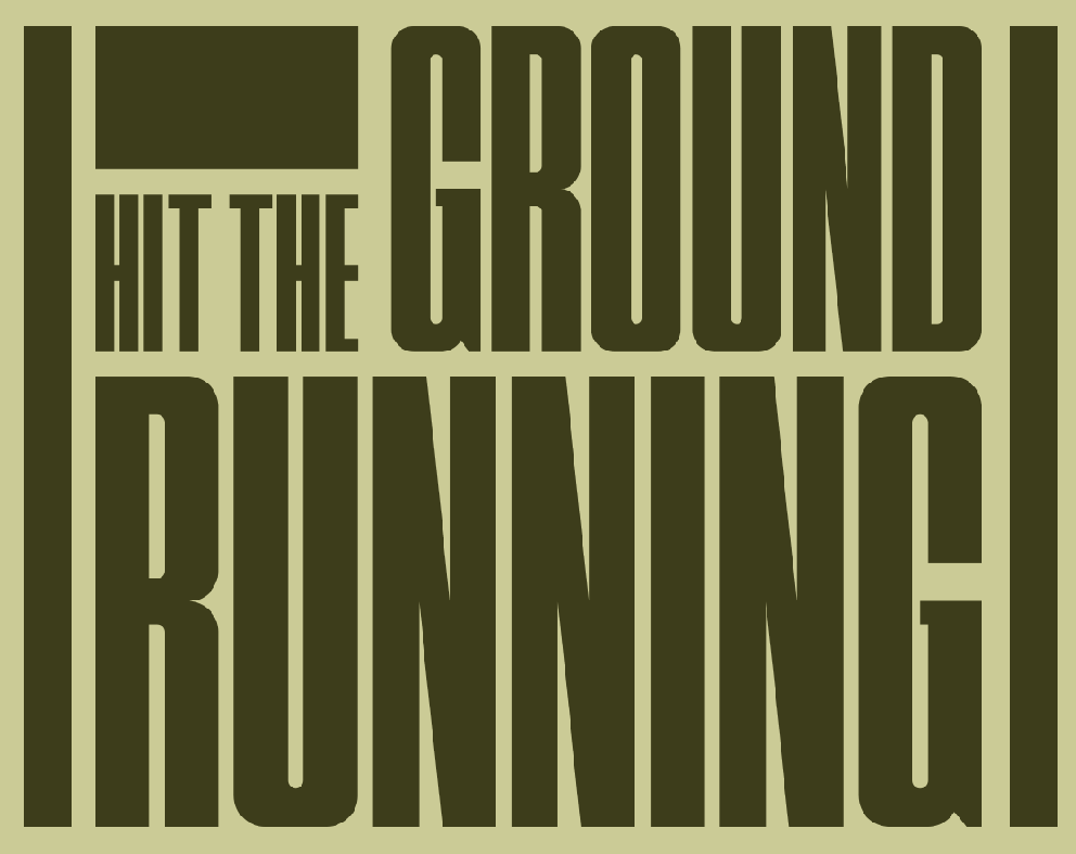 HIT THE GROUND RUNNING by S. Murphy