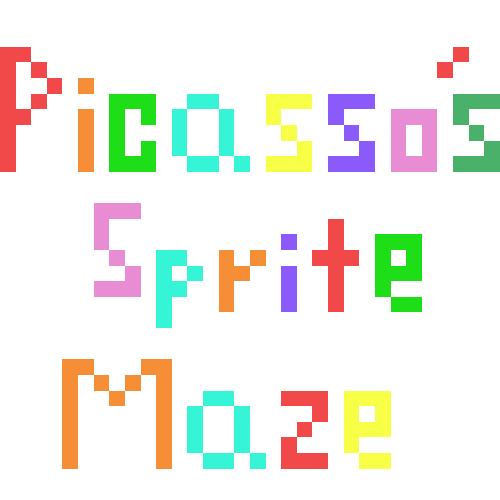 Picasso's Sprite Maze by itsGhostMage