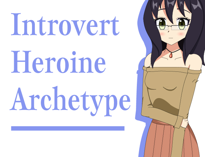 Charming Female Introvert Visual Novel Sprite by Gabs Lavender
