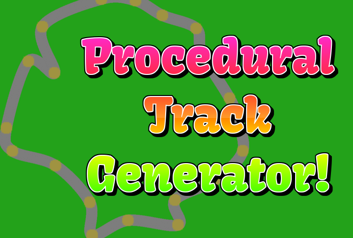 Procedural Race Track Generator Template (Construct 3) by larrynachos
