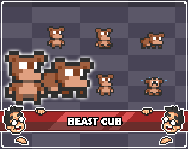 Comments - 2D Pixel Art Beast Cub Sprites by Elthen's Pixel Art Shop