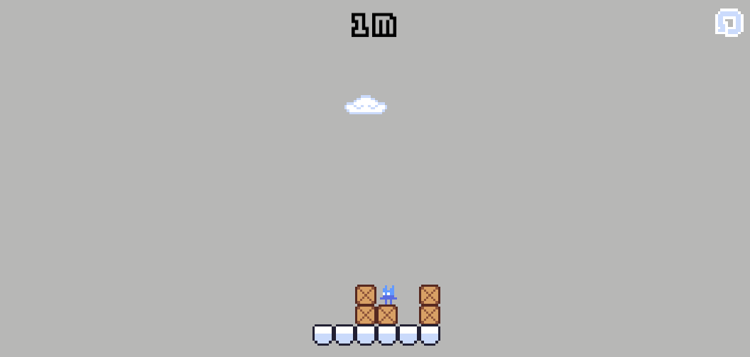 Platformer jumper web build test by Game Dev Mask