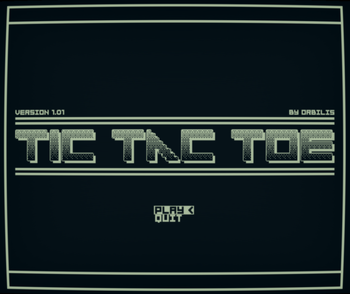 Tic Tac Toe by Orbilis25