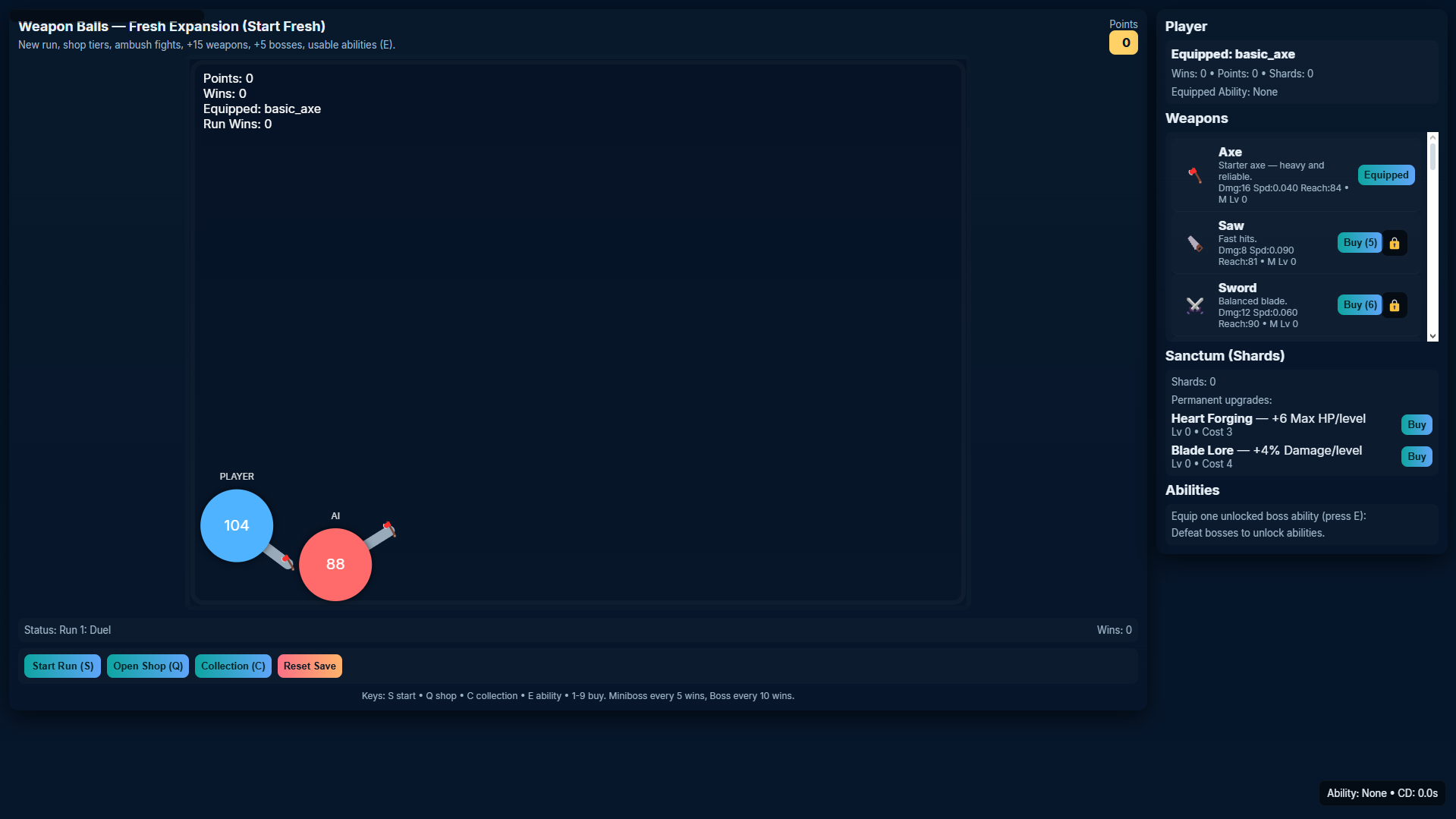 Weapon Ball RPG by TTvTaco