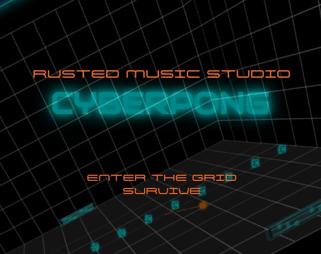 CyberPong : A Tron Pong Videogame by RUSTED MUSIC STUDIO Music & Assets