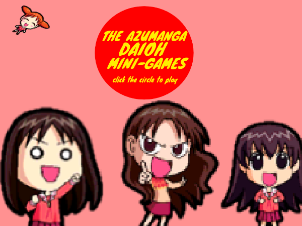 the azumanga daioh mini-game's by JJEVERETTROSE-GAMES