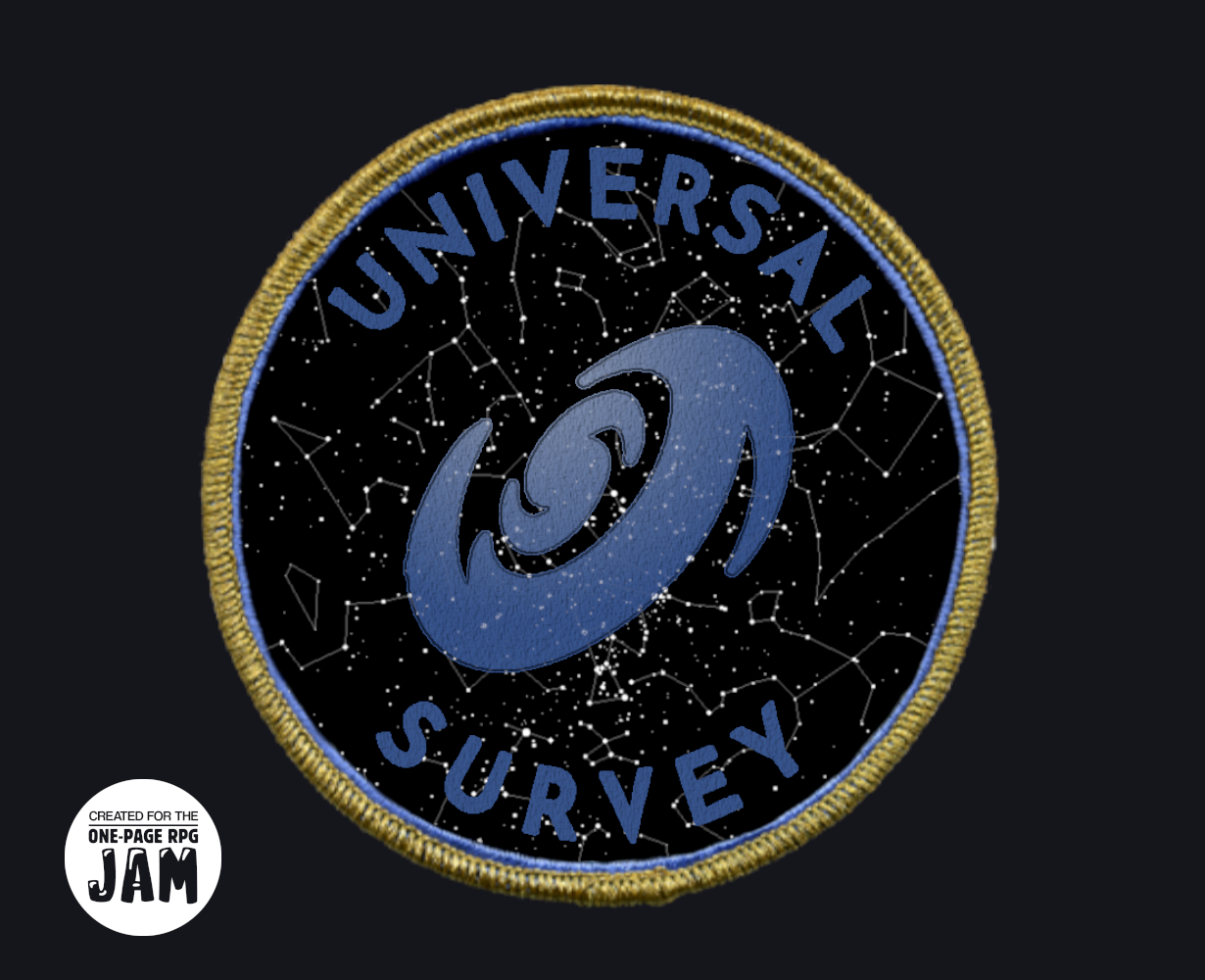UNIVERSAL SURVEY by BrownSeededBread for One-Page RPG Jam 2025 - itch.io