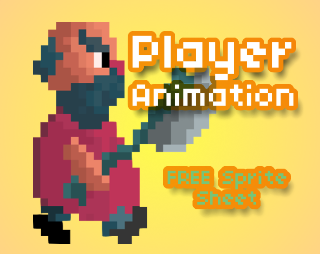 Player Animation Tile Sheet - Angry Jim by Haaris Mughal