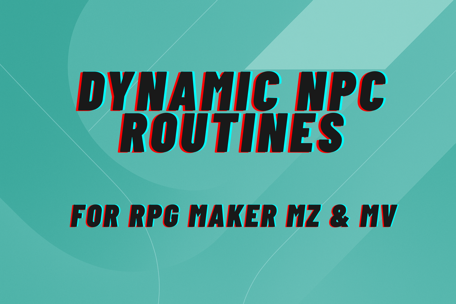 Dynamic NPC Routines for RPG Maker MZ & MV by BitQuest Studio