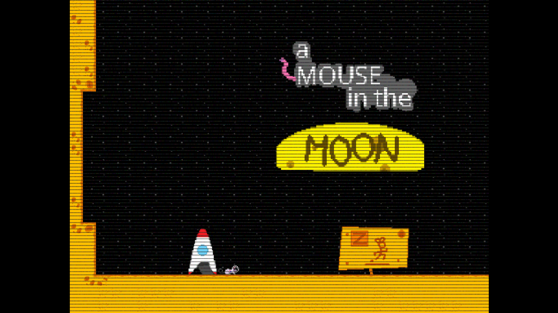 A mouse on the moon by CUBO for Cheese Jam #2 - itch.io