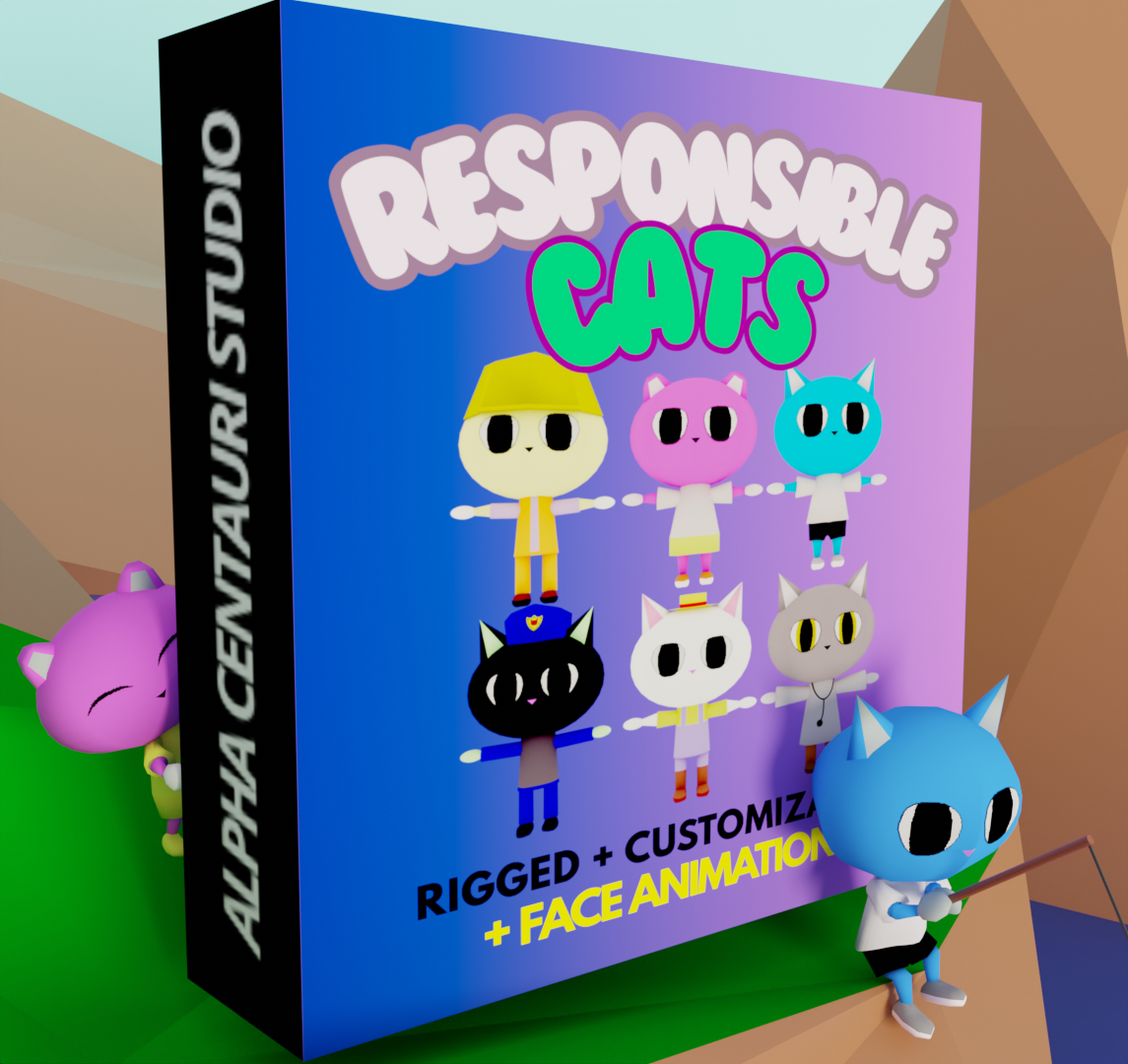 RESPONSIBLE CATS PACK by Alpha Centauri Studio