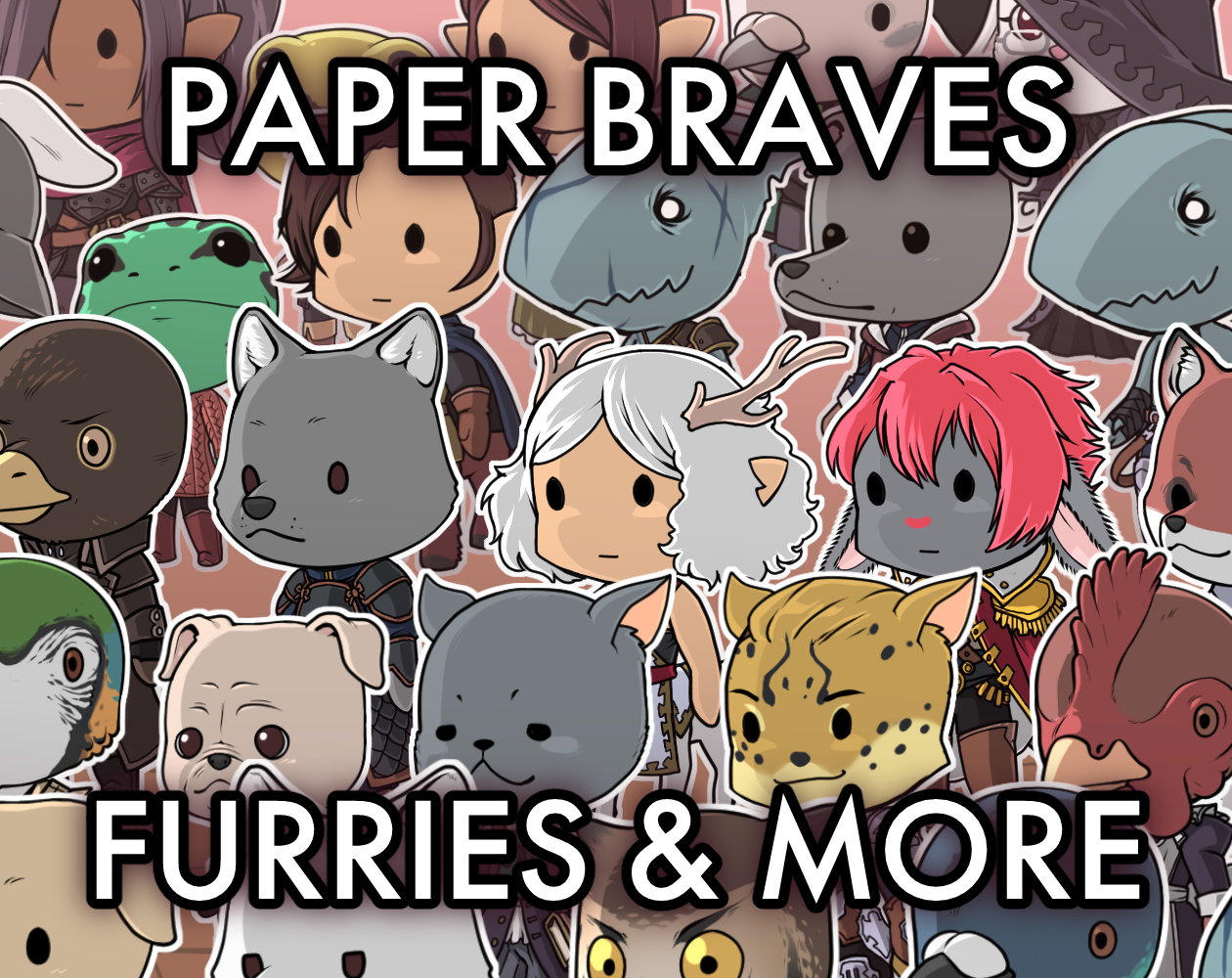 Paper Braves: Humanoids Furries & More by PaperBraves