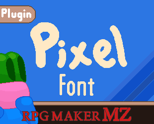 Pixel Font for RPG Maker MZ by boomyville
