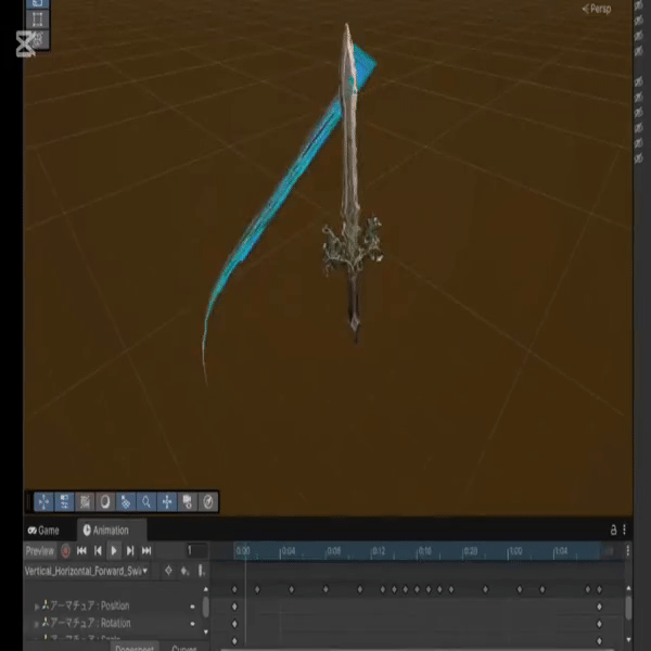 3D Sword Model (FBX+OBJ) No.8| Animated | Game, VR, and VFX Ready by ...