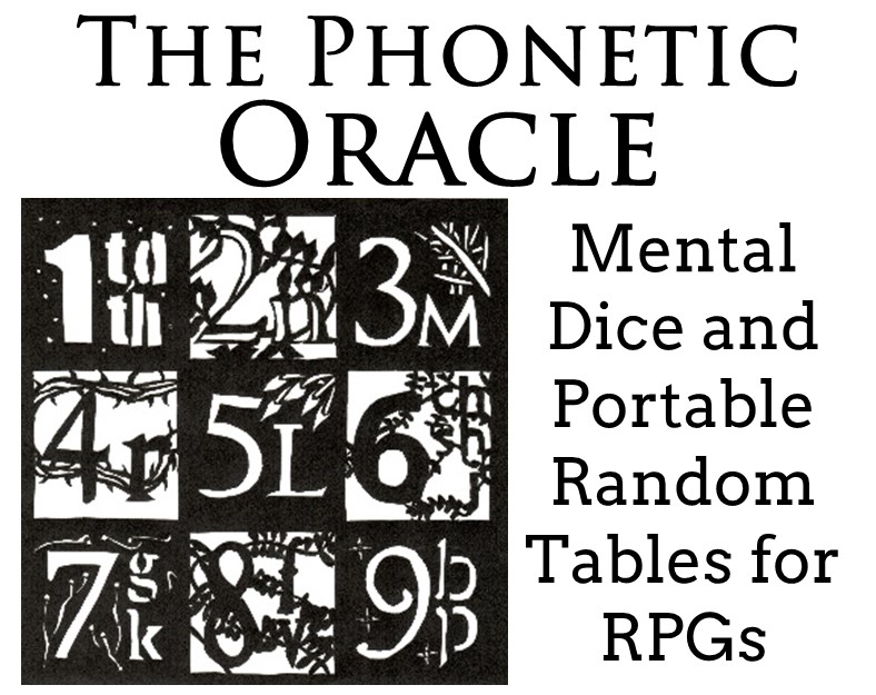 The Phonetic Oracle by Cavern Bird Press