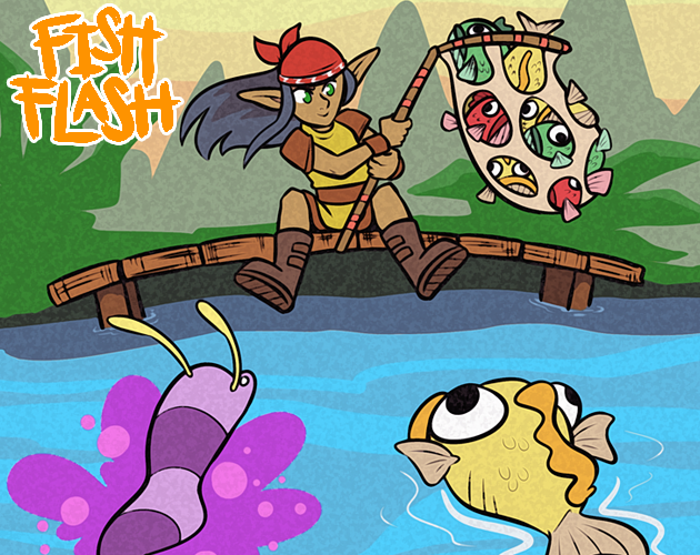 Fish Flash for Web by MADAM UTZSAR