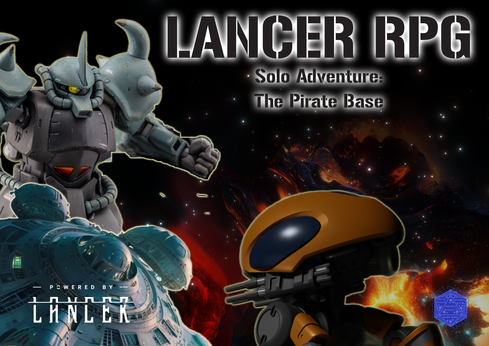 LANCER RPG: Point Crawl Adventure – The Pirate Base by Hollowponds Solo ...