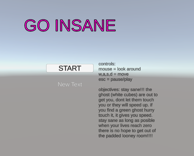 GO INSANE by glorifiedmisfit for 🦐🦐 Chili Code Jam #3 - (Ranked with 600$ in prizes!) - itch.io