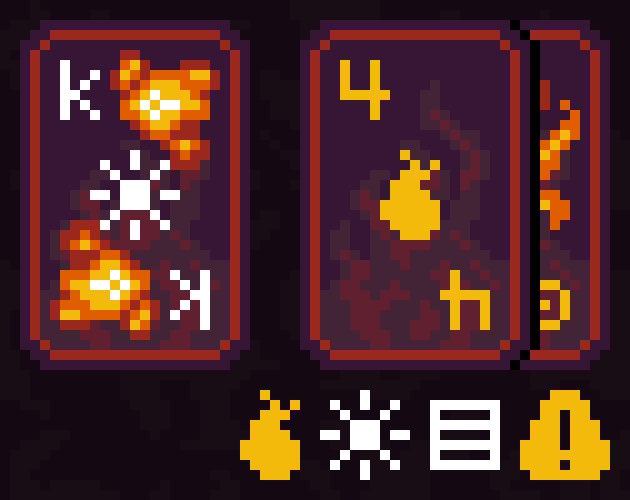 Fire Playing Cards by FagelTomten