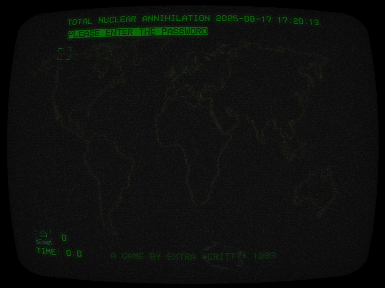 Total Nuclear Annihilation by Extracritty