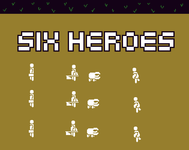 Six Heroes By B0z six-heroes-by-b0z