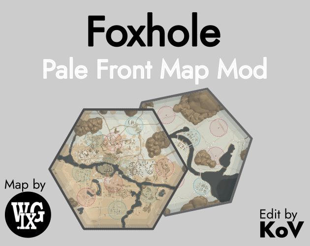 Foxhole - Pale Front Map Mod [UPDATE61/62] by KoV