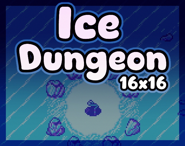 Ice cave update v2 - Ice Cave Rpg Tileset [16x16] by Nnekart