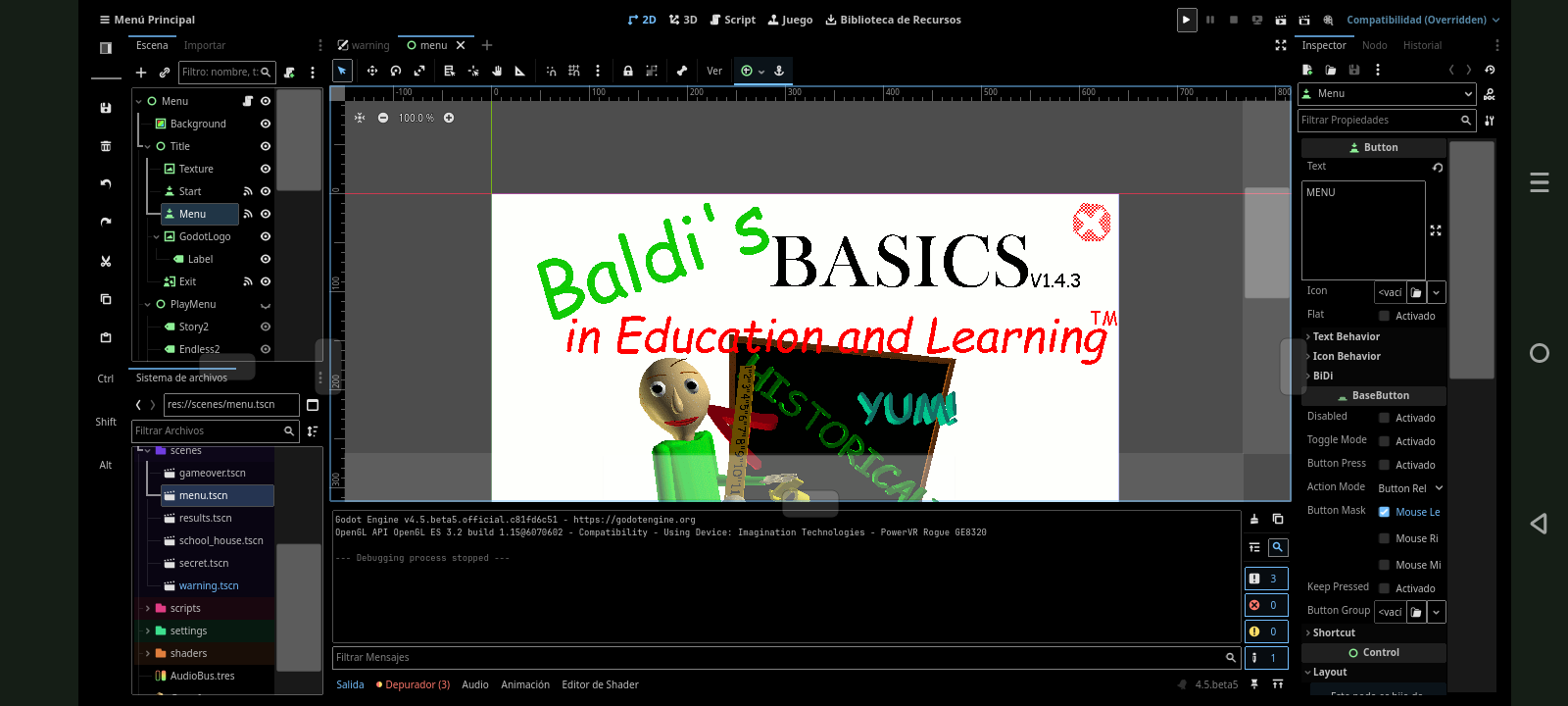 Baldi,s Ultimate Remaster! by FabianBubozaur3