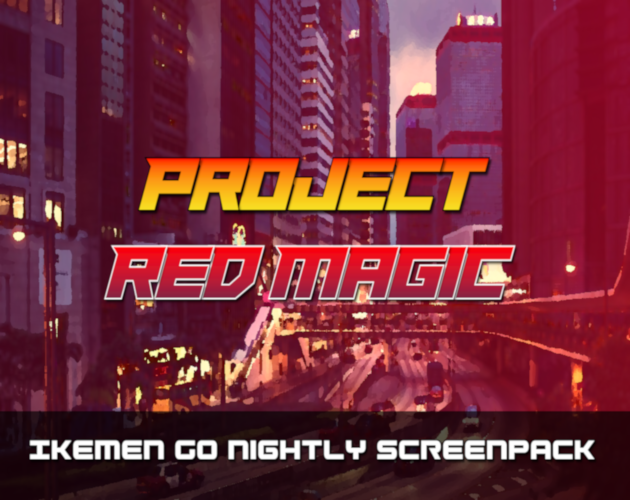 Ikemen GO Project Red Magic Screenpack by technicalgerm8