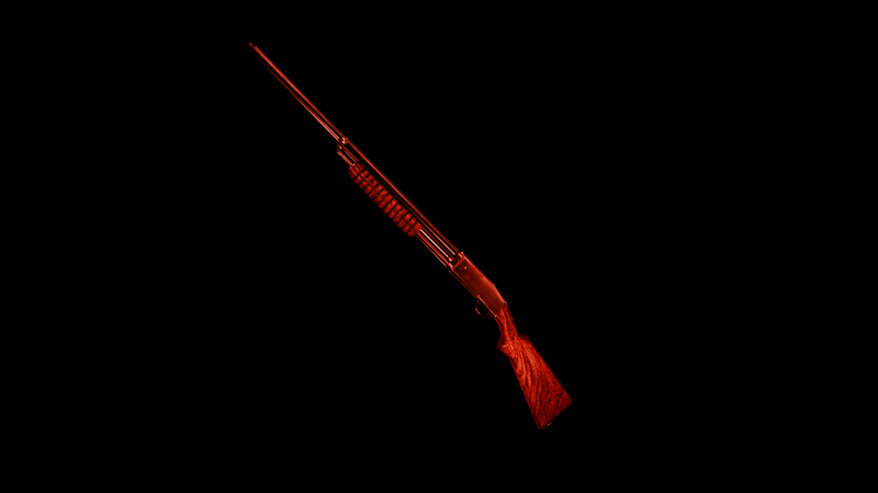 Remington Model 10 Low Poly for PSX n PS2 by Kamelionn