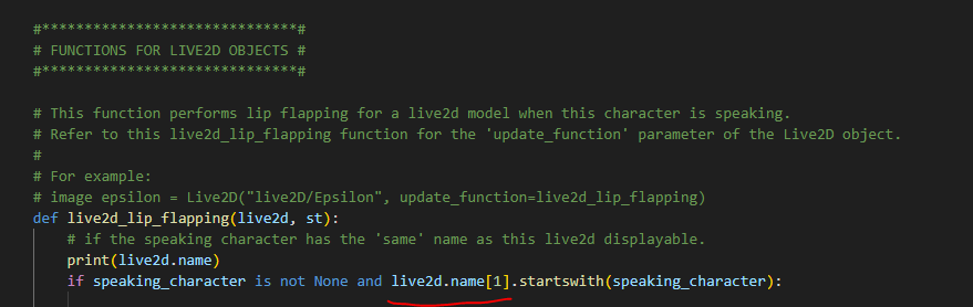 Ren'Py Live2D Lip Flap Code by Gaming Variety Potato